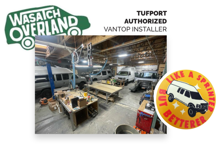 Conversion Van Tops for Ford, GMC & Chevy Vans - Installed | TUFPORT
